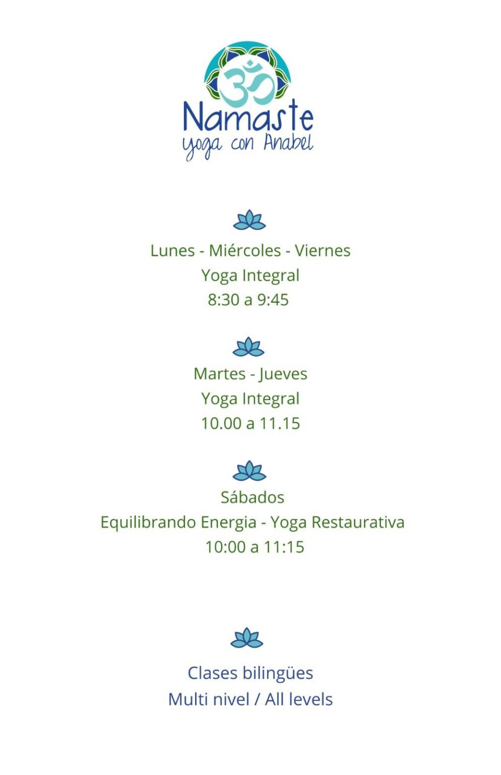 Namaste Yoga - VIP Club San Miguel